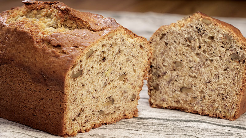 PAN DE PLATANO receta facil - Cocina Casera y Facil