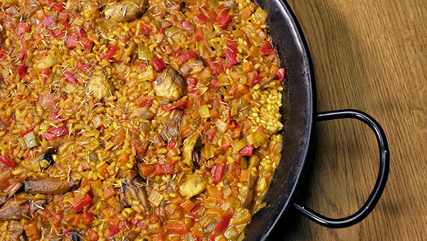 Arroz con champiñones y verduras - Cocina Casera y Facil
