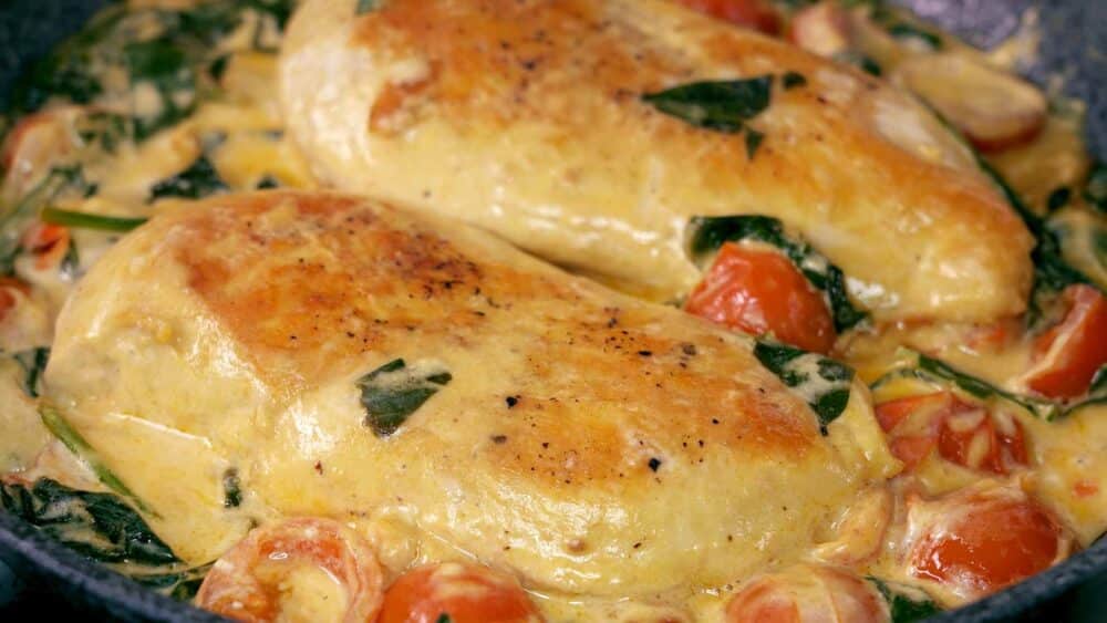 Pollo a la Toscana receta - Cocina Casera y Facil