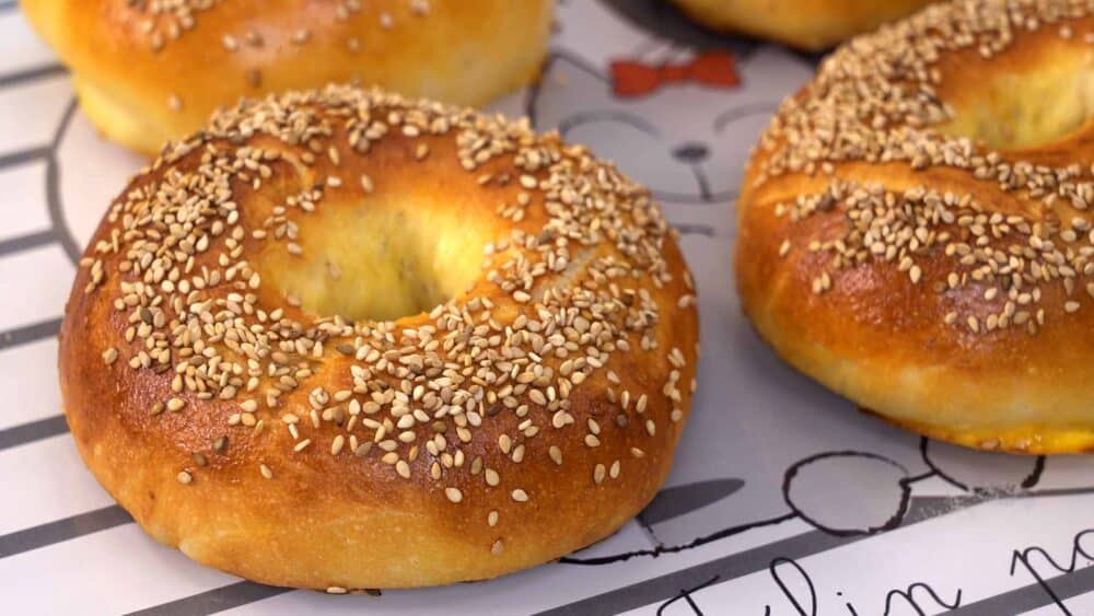 Bagels receta facil - Cocina Casera y Facil