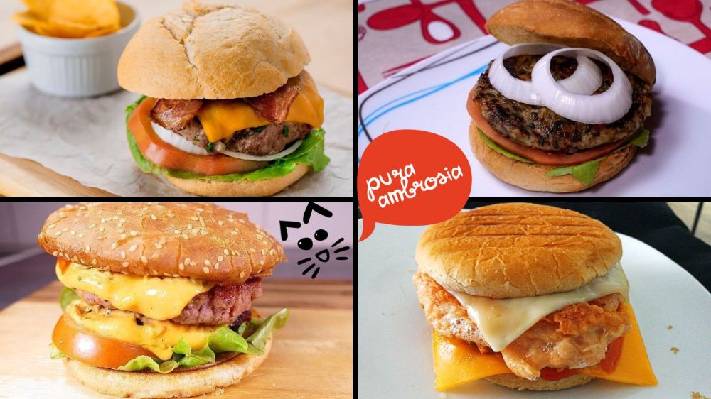 10 RECETAS DE HAMBURGUESAS CASERAS – Recetas De La Abuela